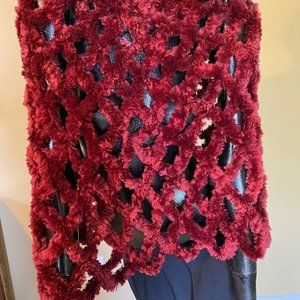 Paula Lishman | Sweaters | Paula Lishman Sheared Beaver Fur Tube Shawl ...